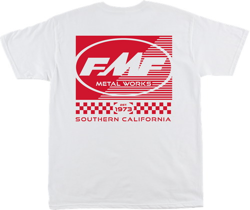 FMF Metal Works Supply T-Shirt - White - XL HO24118901WHTXL | eBay