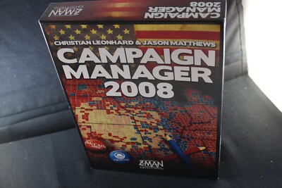 Campaign Manager 2008 Z-Man Games Complete | eBay