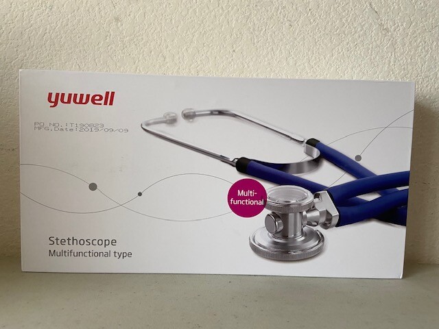 Stethoscope for Cardiology Medical and Home Yuwell Dual Head Classic ...