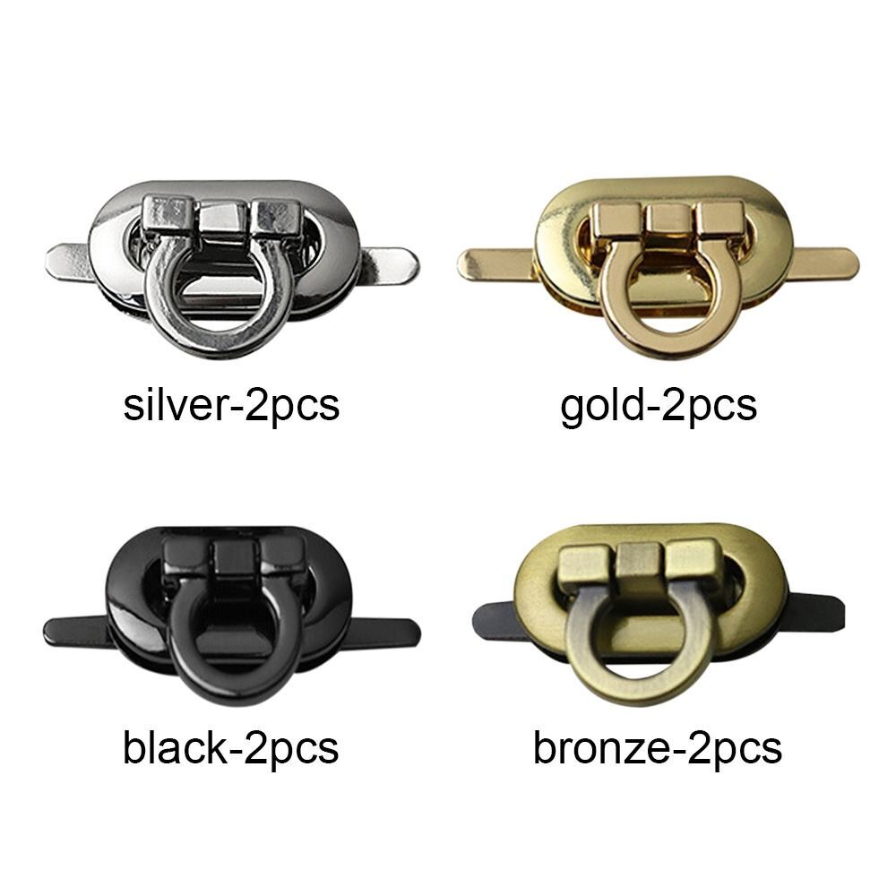 Fashion Hardware Accessories DIY Metal Buckles Twist Locks Turn Lock ...