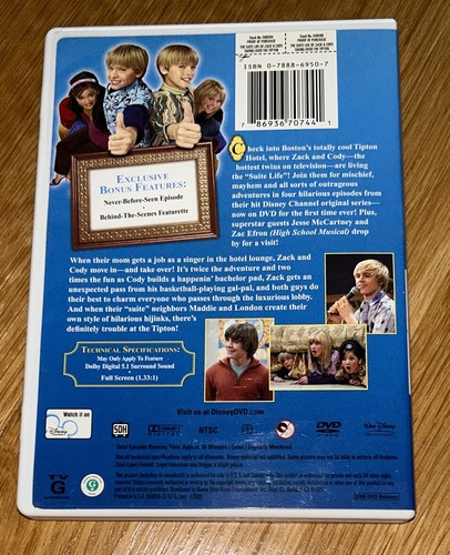 Suite Life of Zack and Cody - Taking Over the Tipton (DVD, 2006 ...