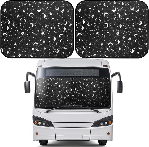 RV Bus Windshield Sun Shade for Front Window Foldable Cover UV ...