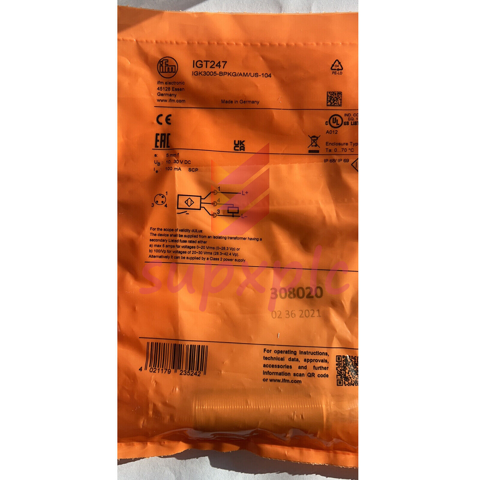 1PCS NEW IGT247 For IFM proximity switch sensor | eBay