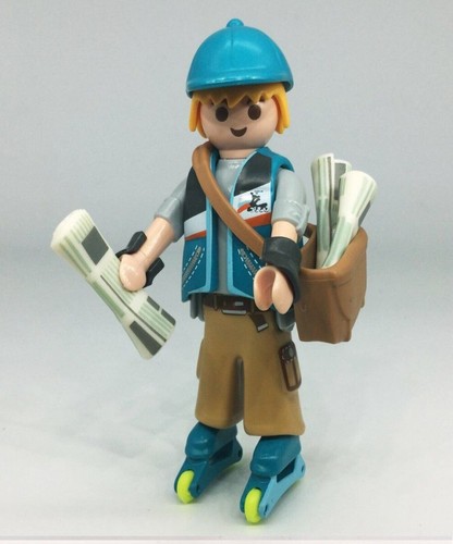 PLAYMOBIL NEWSPAPER DELIVERY FIGURE SERIES 13 SURPRISE ENVELOPES REF ...
