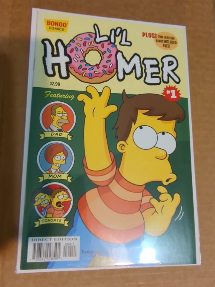 Simpsons Bongo Comics Lil Homer #1 new/high grade | eBay