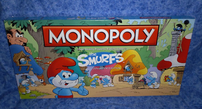 "SUPER RARE!" Monopoly: The Smurfs Collector's Edition (2013) Complete ...
