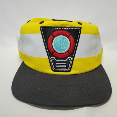 Borderlands 3 Claptrap Snap Back Brimmed Cap Trucker Hat - Claptrap ...
