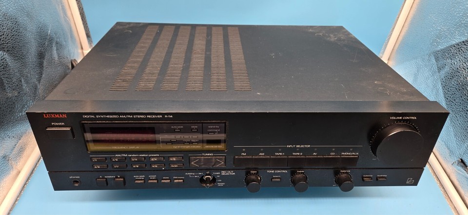 Luxman R-114 Vintage Stereo Receiver No Remote - Tested! | eBay
