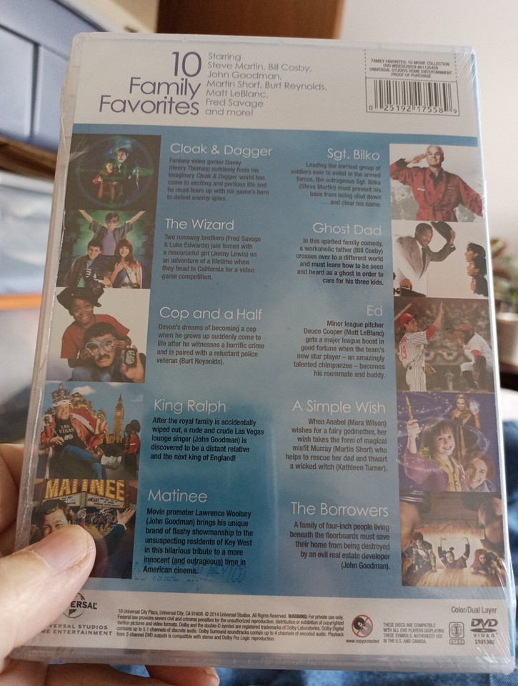 Family Favorites 10-Movie Collection DVD Dabney Coleman NEW | eBay