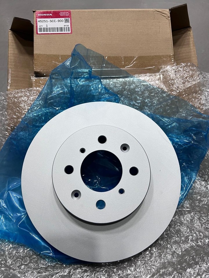 Genuine Honda Japan Front Brake Disc Rotor 45251-SCC-900 OEM New | eBay