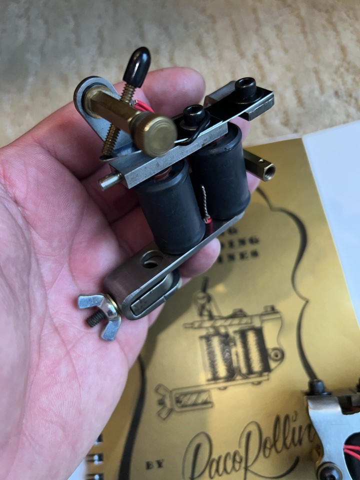Paco Rollins 2010 Liner and 2012 Shader Tattoo Machine Used Just ...
