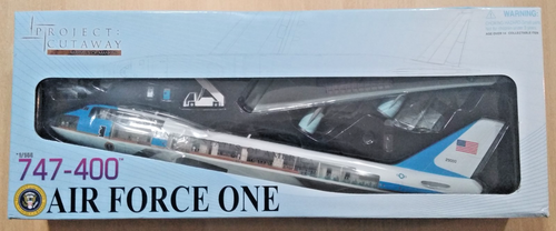 18-47010 DRAGON PROJECT CUTAWAY 1:144 747-400 AIR FORCE ONE Collectors ...