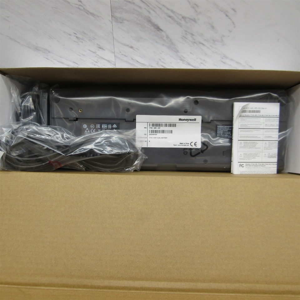 NEW Honeywell Quad Battery Charger Cradle CT40-QBC Dolphin CT40 CT45 ...