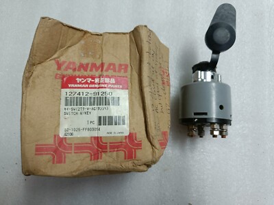 Yanmar Genuine Ignition Switch 127412-91250 | eBay