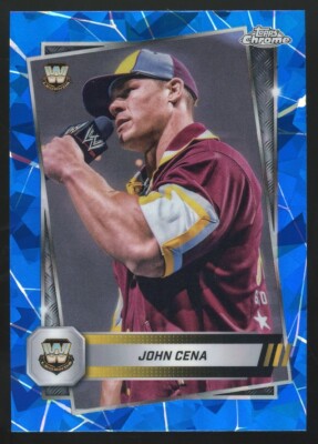 2025 Topps Chrome Sapphire WWE John Cena WWF Legend Refractor #6 | eBay