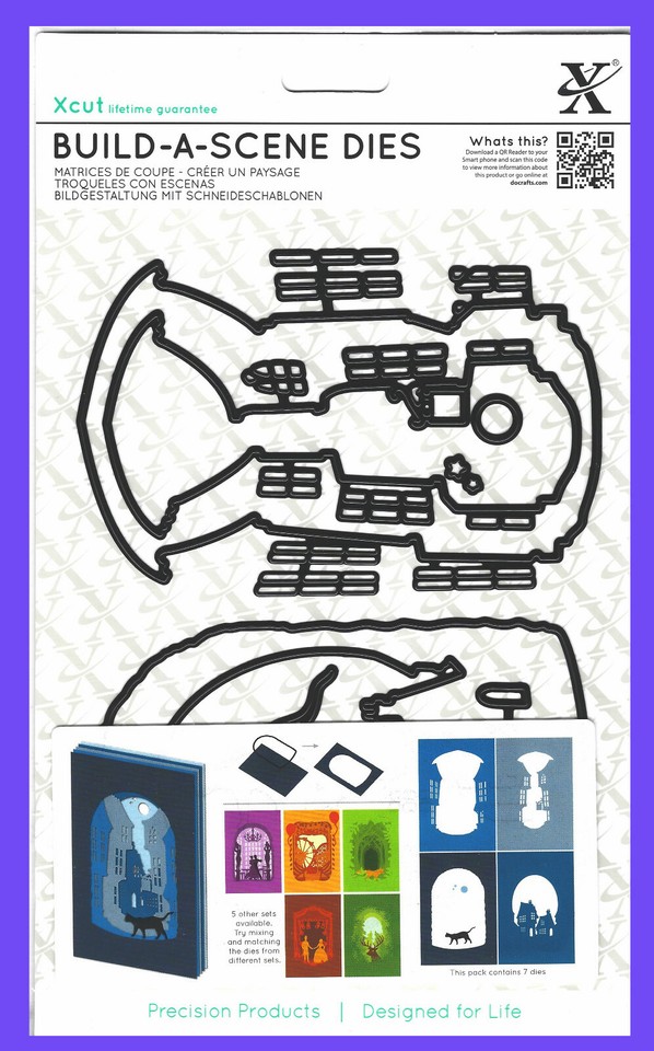 X-CUT BUILD A SCENE SHADOW BOX DIE SET - 7 DESIGNS TO CHOSE FROM - FREE ...