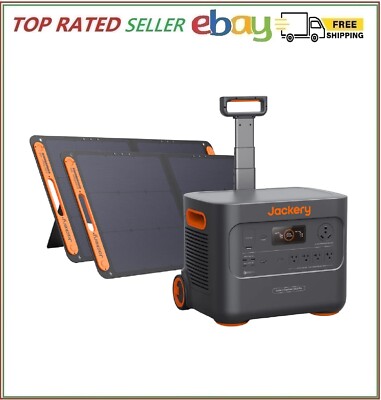 JACKERY POWER STATION EXPLORER 3000 PRO SOLAR GENERATOR PORTABLE 2 ...