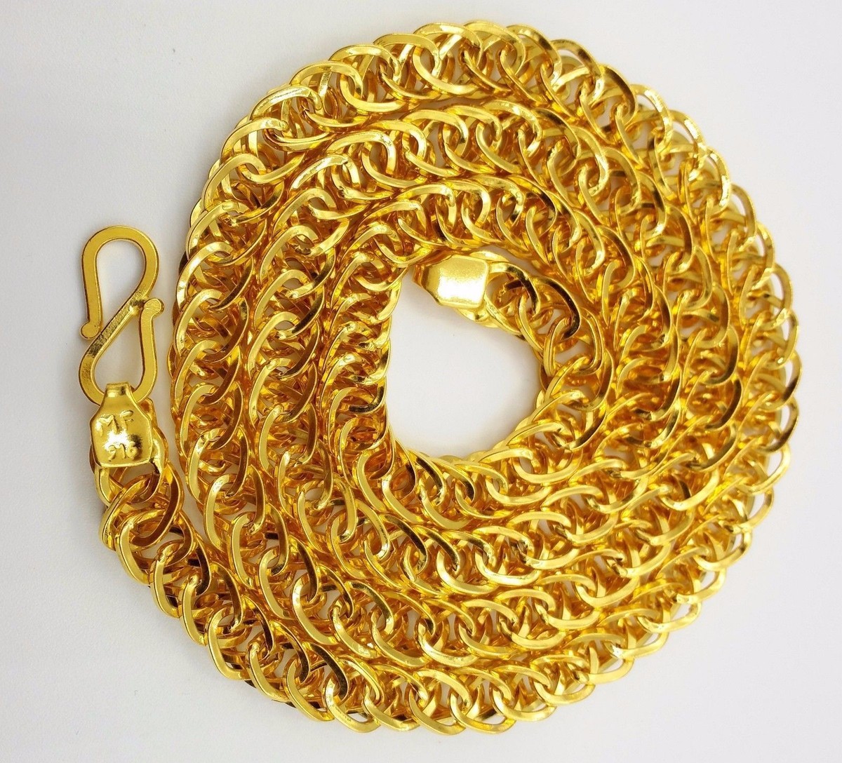 Necklace 24k Pure Gold Dragon Real 24k Gold Necklace Men, 52% OFF