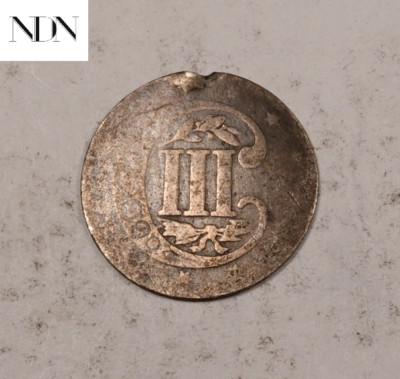 TYPE 2 Silver Three Cent Coin (3 Cent) - Better Date #ST153 | eBay