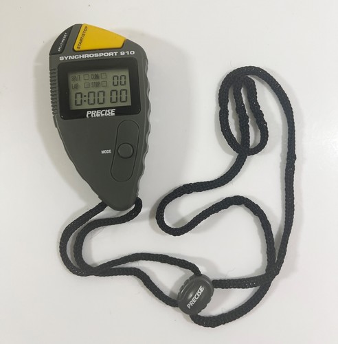 VINTAGE Bosch Precise Synchrosport 910 Stopwatch Timer Watch w ...