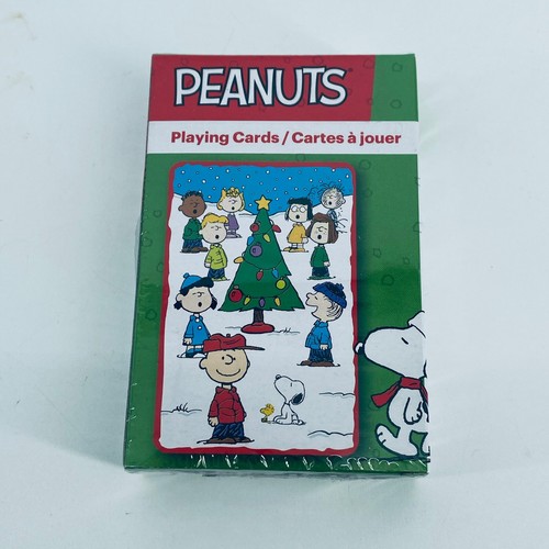 Peanuts Charlie Brown Christmas Playing Cards Deck Brand New Factory ...