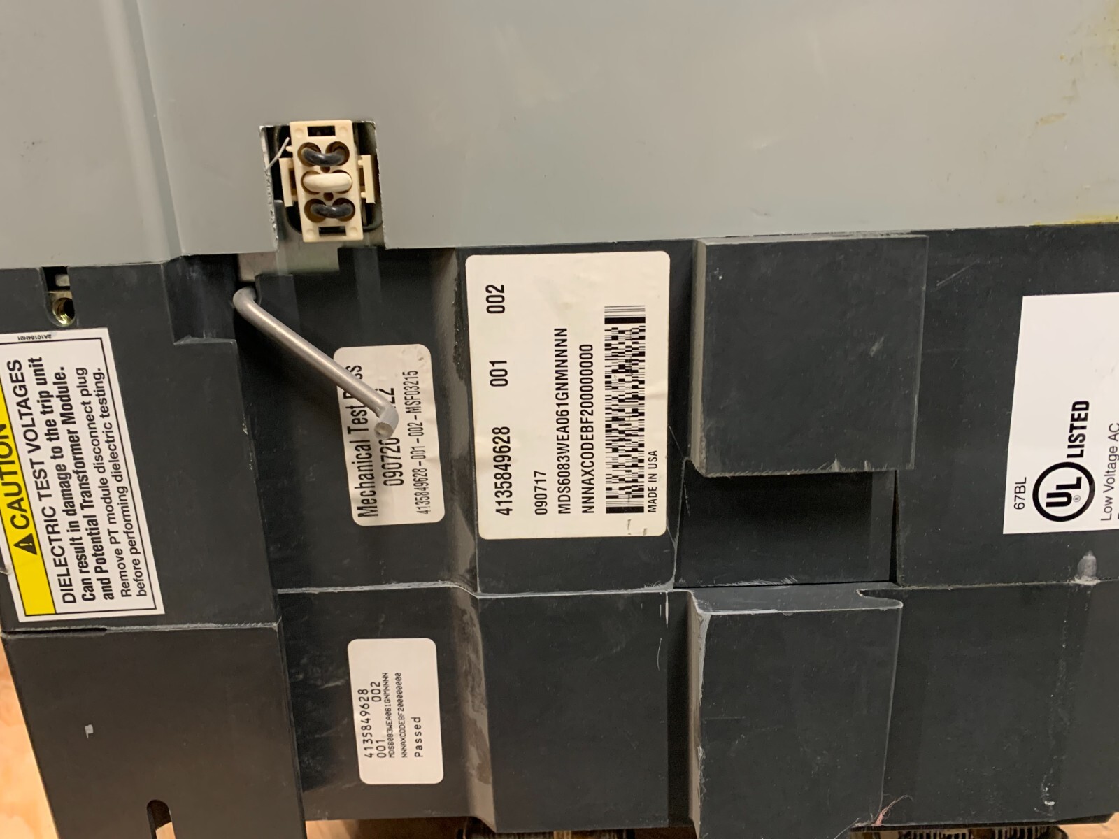 MDS608 Magnum DS Eaton Circuit Breaker MODO 600A Digitrip 1150+ LSIG ...