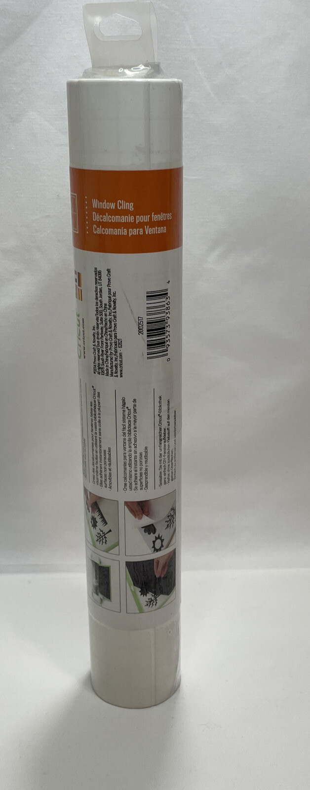 Cricut window cling vinyl frosted WHITE 12 x 48” roll NOS | eBay