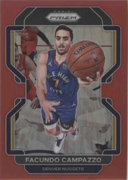 2021-22 Panini Prizm - Facundo Campazzo #54 Red Prizm /299 for sale ...