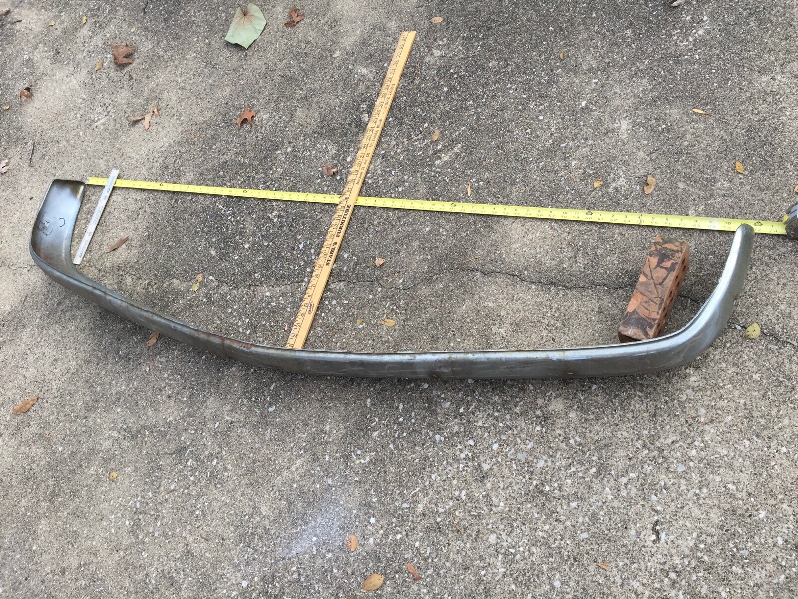 Studebaker bumper, no PN, may be for late 40s to early 50s. Item: 13467 ...