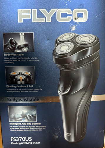 FLYCO FS370US Electric Shaver Shaving Razor Beard Trimmers with 3D ...