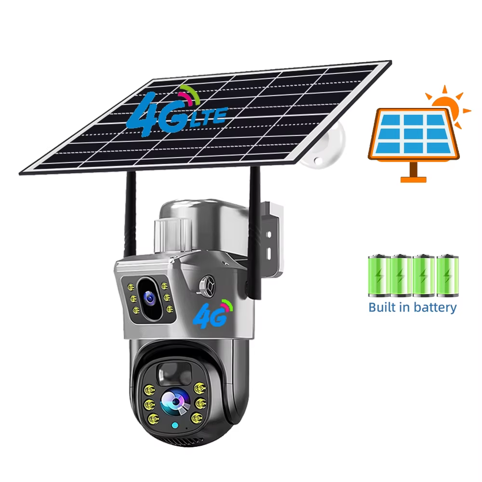PRO Outdoor Security Camera Auto Tracking 6K Night Vision Dual Lens PIR ...