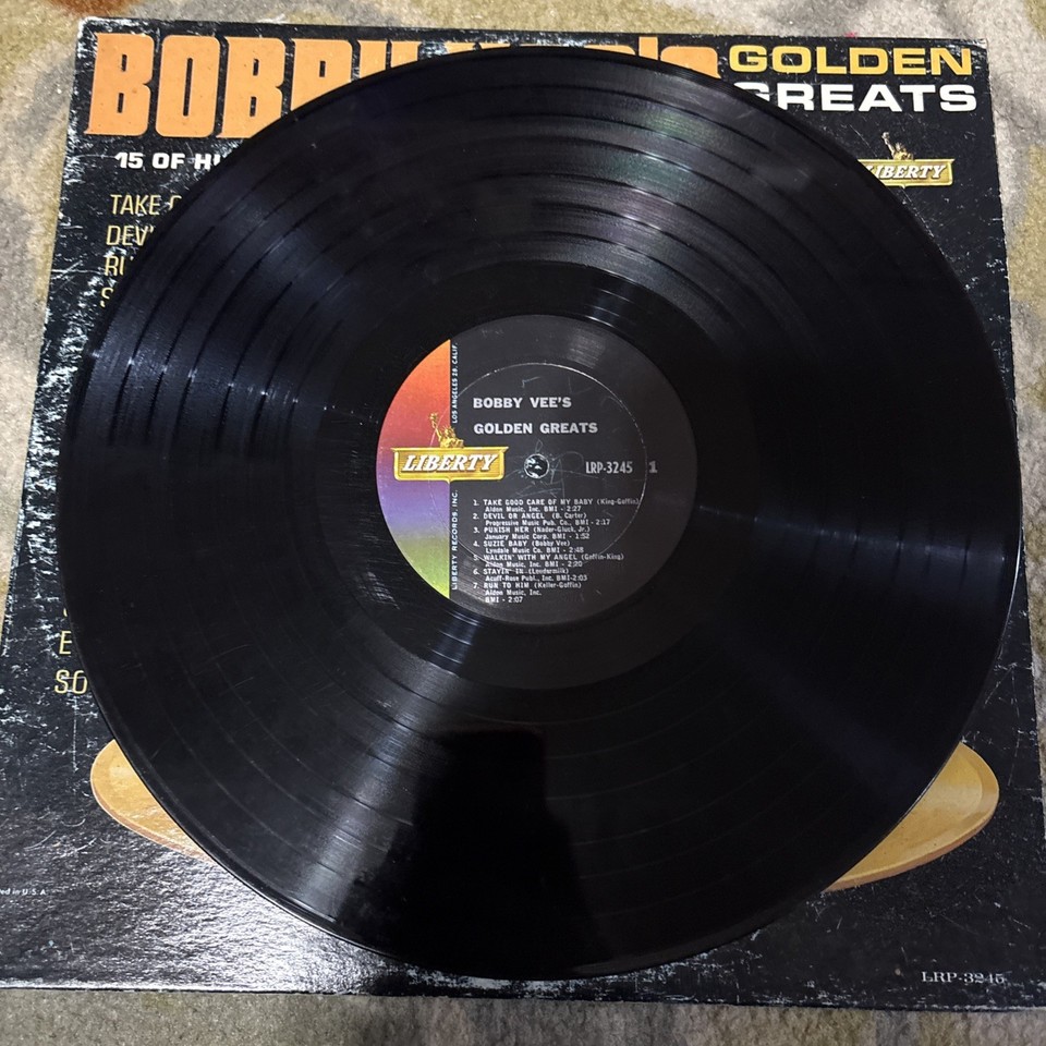 Bobby Vee's Golden Greats LP Vinyl Record Album LRP-3245 VG+ | eBay