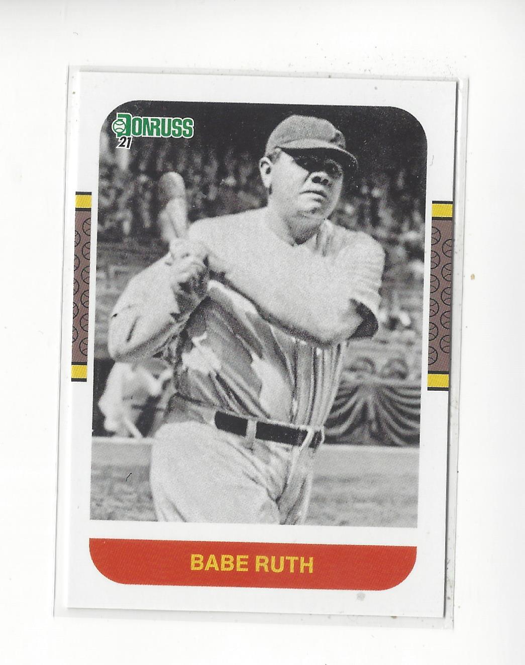2021 Donruss #228 Babe Ruth RETRO Yankees | eBay