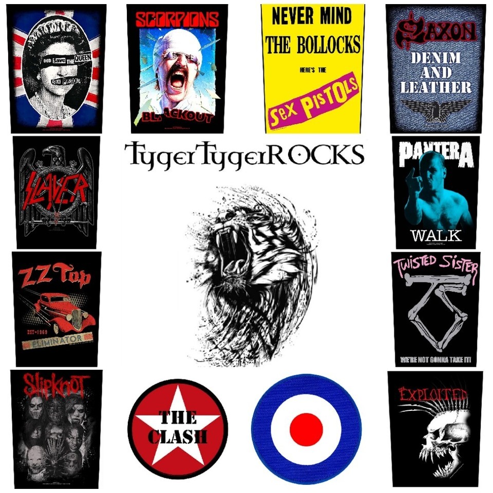 SMASHING PUMPKINS Iron On Patch: GISH HEART: logo SP Official Merch fan ...