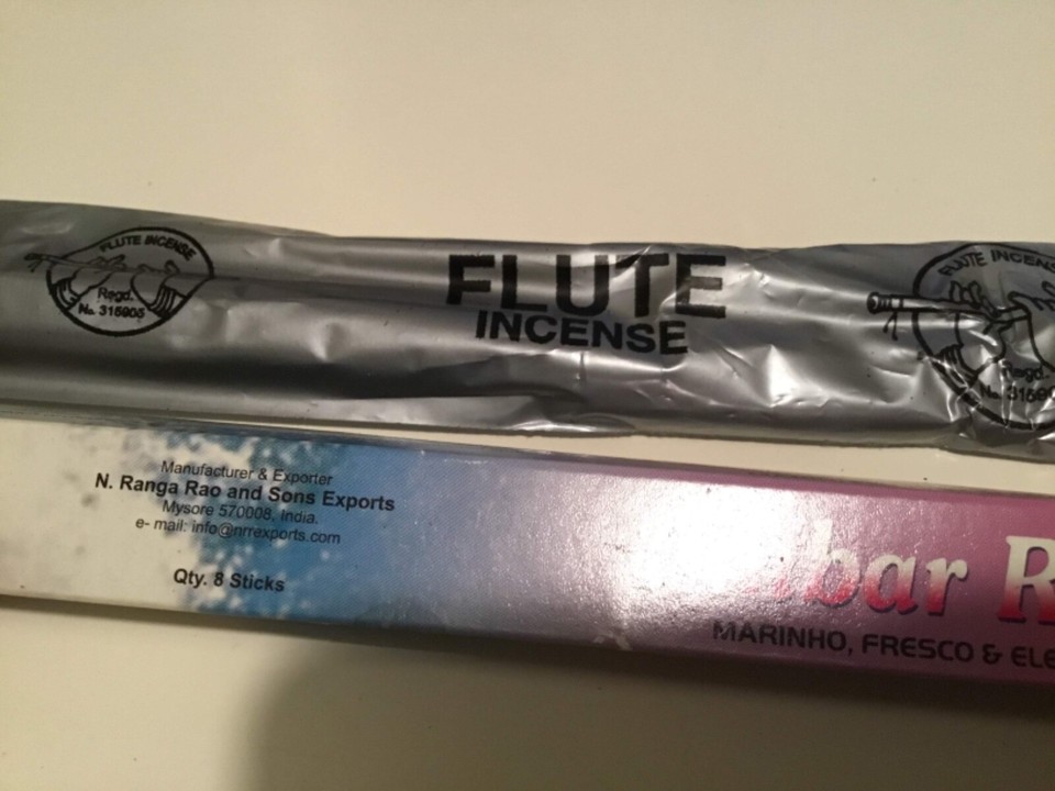 Amber Rose Flute Incense | eBay