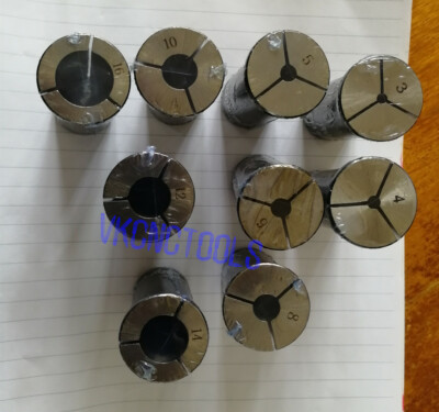 1Set (9Pcs) SC22 Power Straight Collets Dia.3,4,5,6,8,10,12,14,16mm one ...