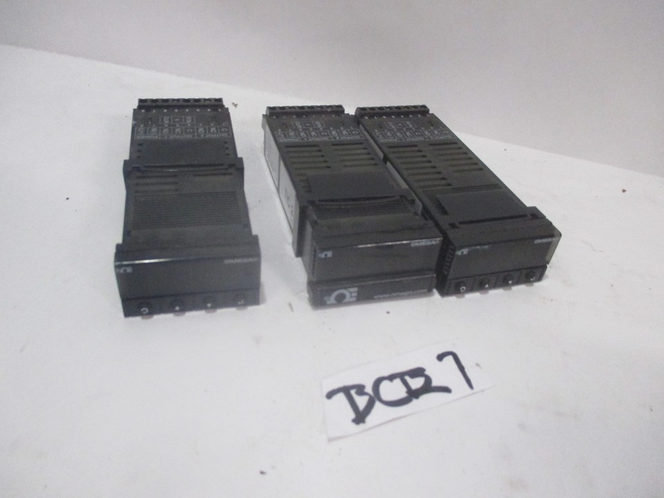 LOT OF 3 OMEGA iSERIES TEMPERATURE PROCESS CONTROLLER CNI3254 | eBay