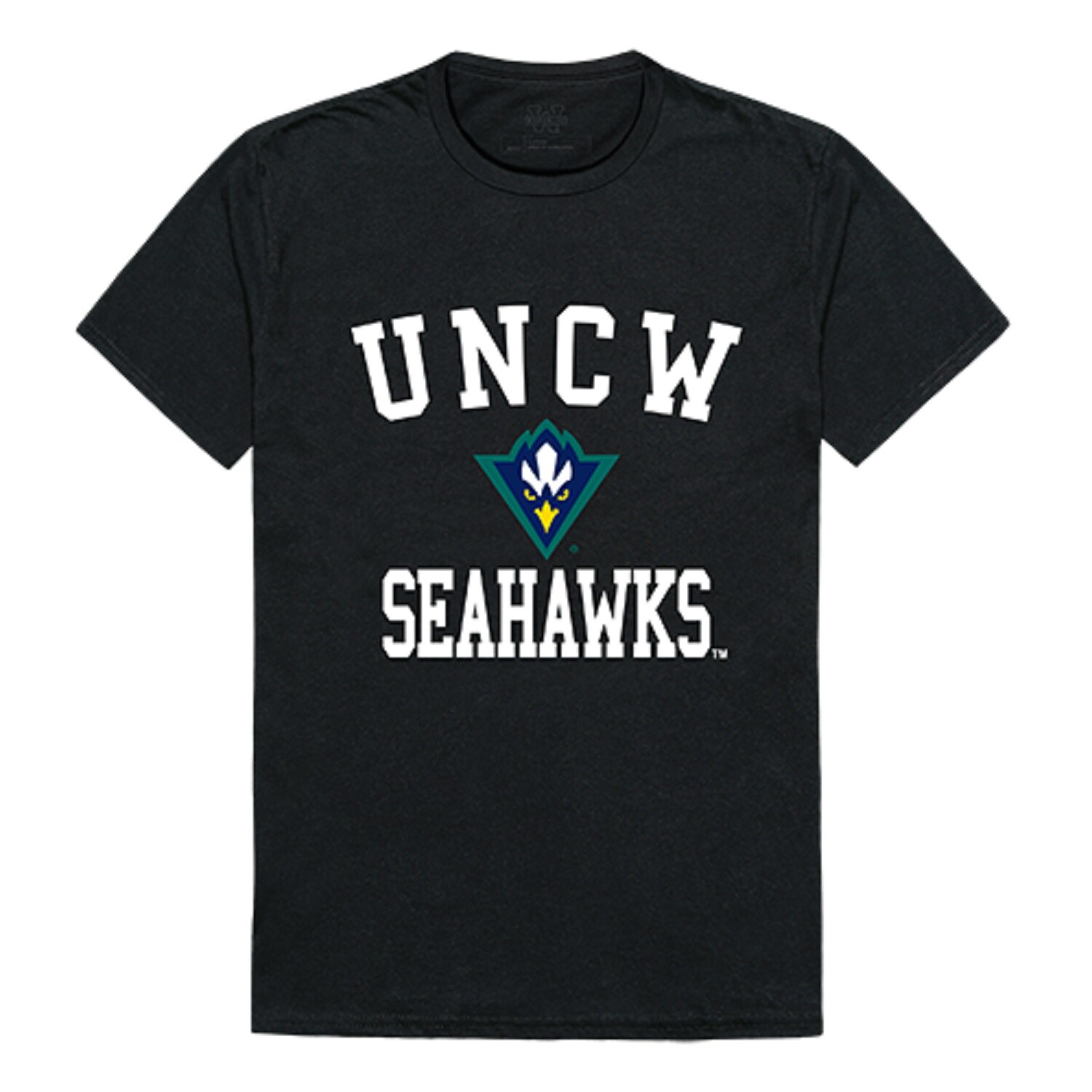 University of North Carolina Wilmington Seahawks UNCW Black Tee T Shirt ...