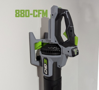 EGO 880 CFM Leaf Blower Wall Mount Bracket Wall Mount Bracket Storage ...