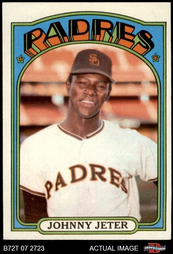 1972 Topps #288 Johnny Jeter Padres 6 - EX/MT | eBay