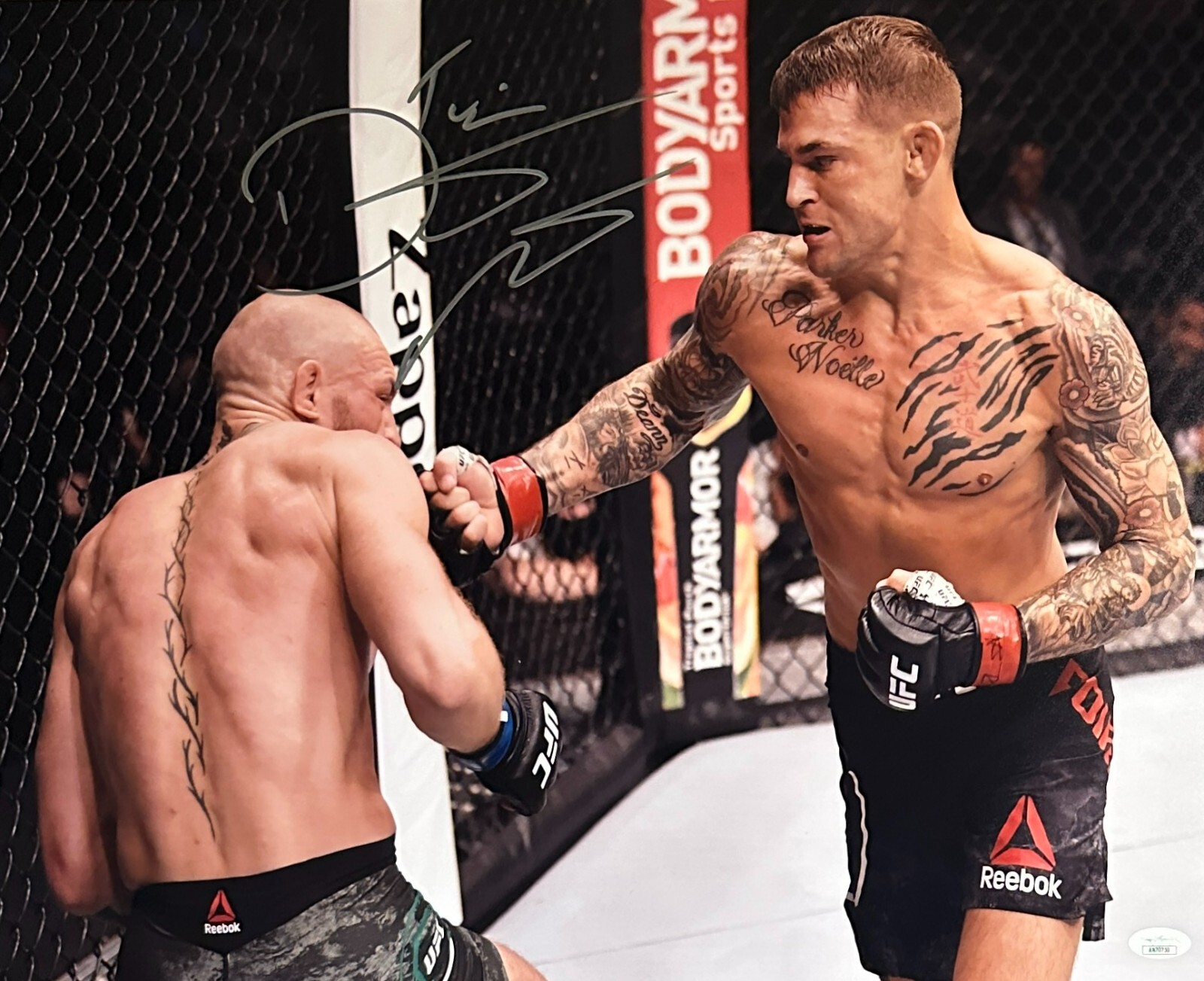 Dustin Poirier autographed signed inscribed 16x20 photo UFC JSA | eBay