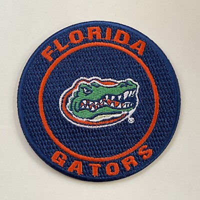 UF UNIVERSITY OF FLORIDA GATORS Vintage Embroidered Iron On Patch 3"x 2 ...