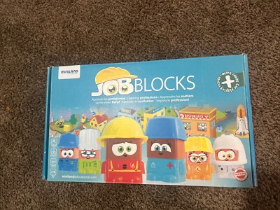 Job Blocks. Miniland Educational. Professions | eBay
