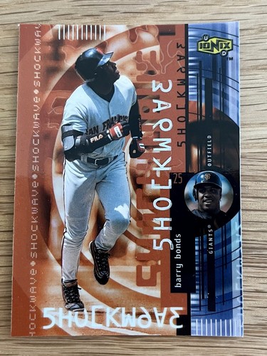 2000 UD Ionix Barry Bonds Shockwave S6 San Francisco Giants | eBay