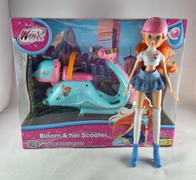 Winx Club Bloom & Scooter Doll with Box Witty Toys | eBay