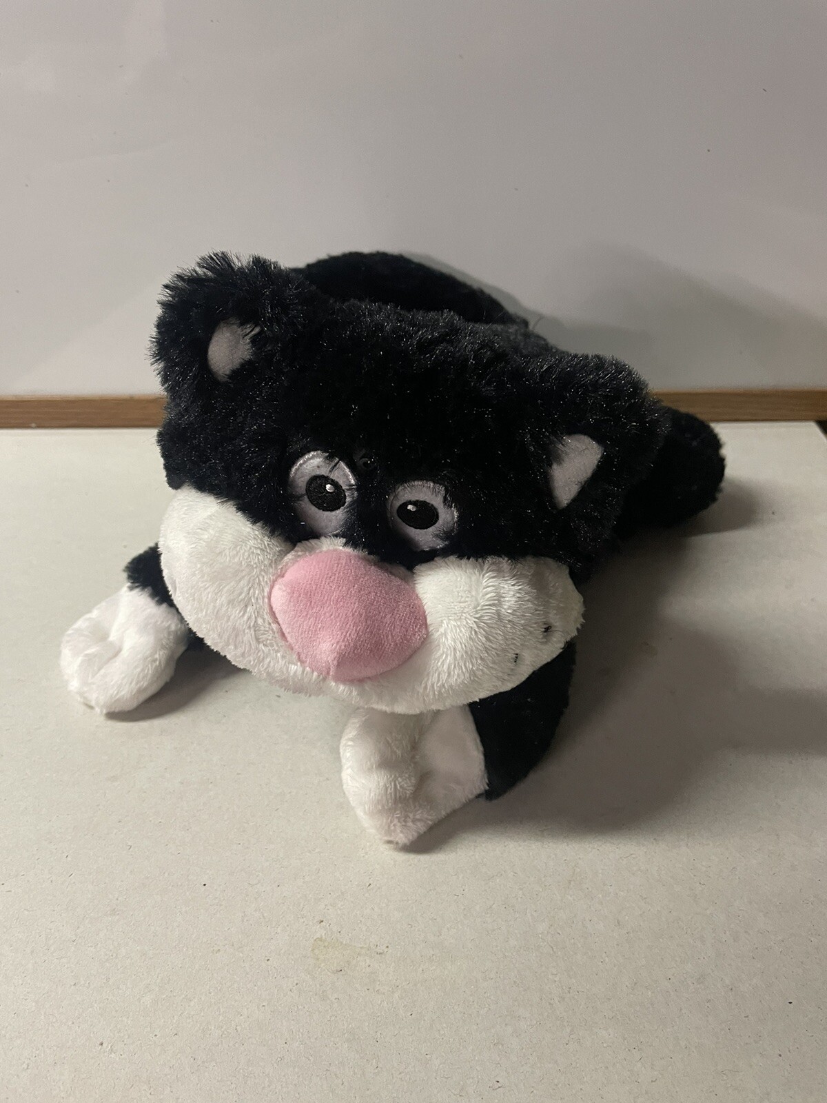 2008 Chuckle Buddies Motion Activated Rolling Laughing Plush Black ...