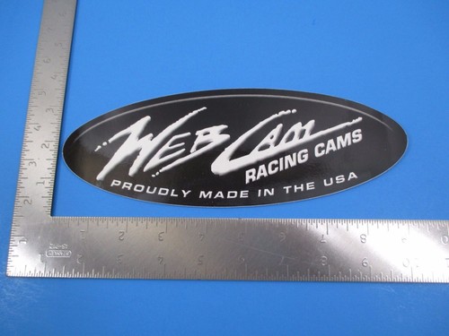 Web Came Racing Cams Superior Hardwelding Advert Sticker/Decal 9" x 3 ...