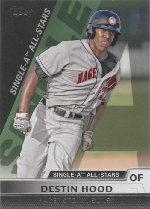 2011 Topps Pro Debut - Single-A All-Stars Destin Hood #SA28 (RC) for ...