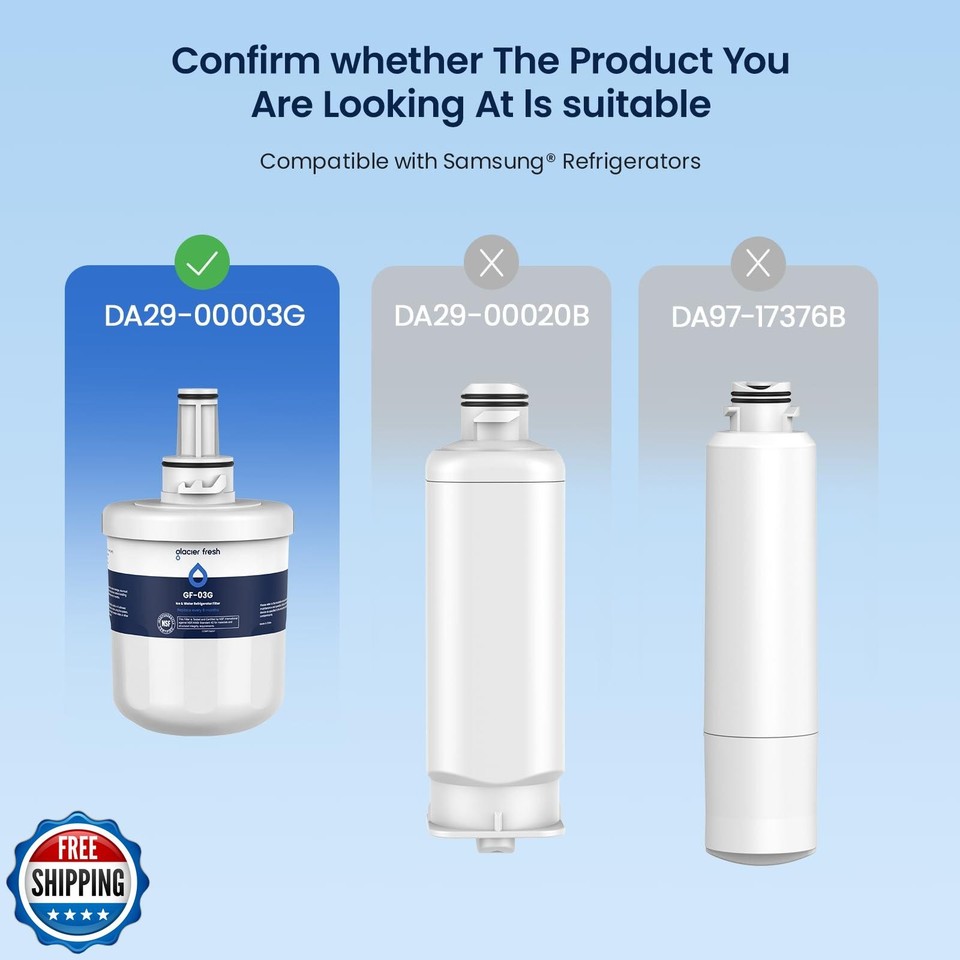 GLACIER FRESH Replacement for DA29-00003G Water Filter, Compatibl | eBay