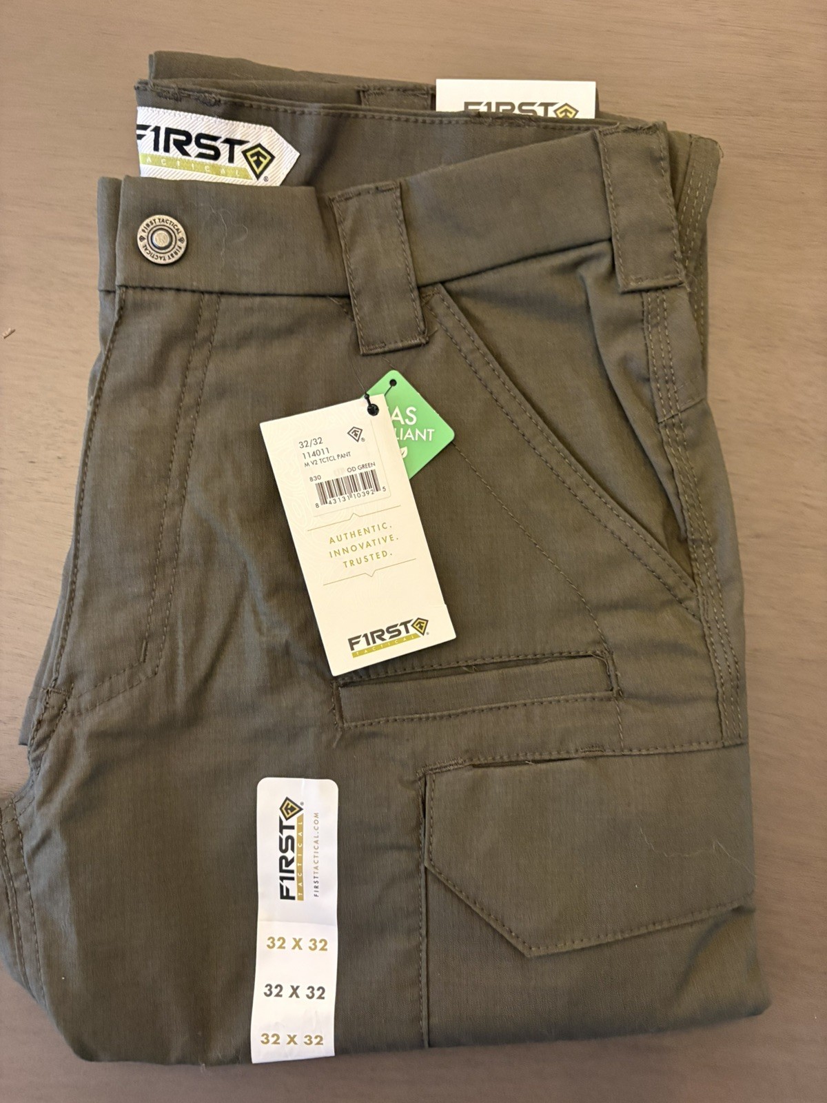 First Tactical 114011 Men's V2 Tactical Pants OD GREEN USNPS Uniform | eBay